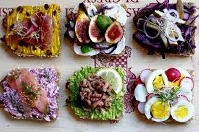 Panel des spécialités culinaires du Danemark - Guide Resto Paris